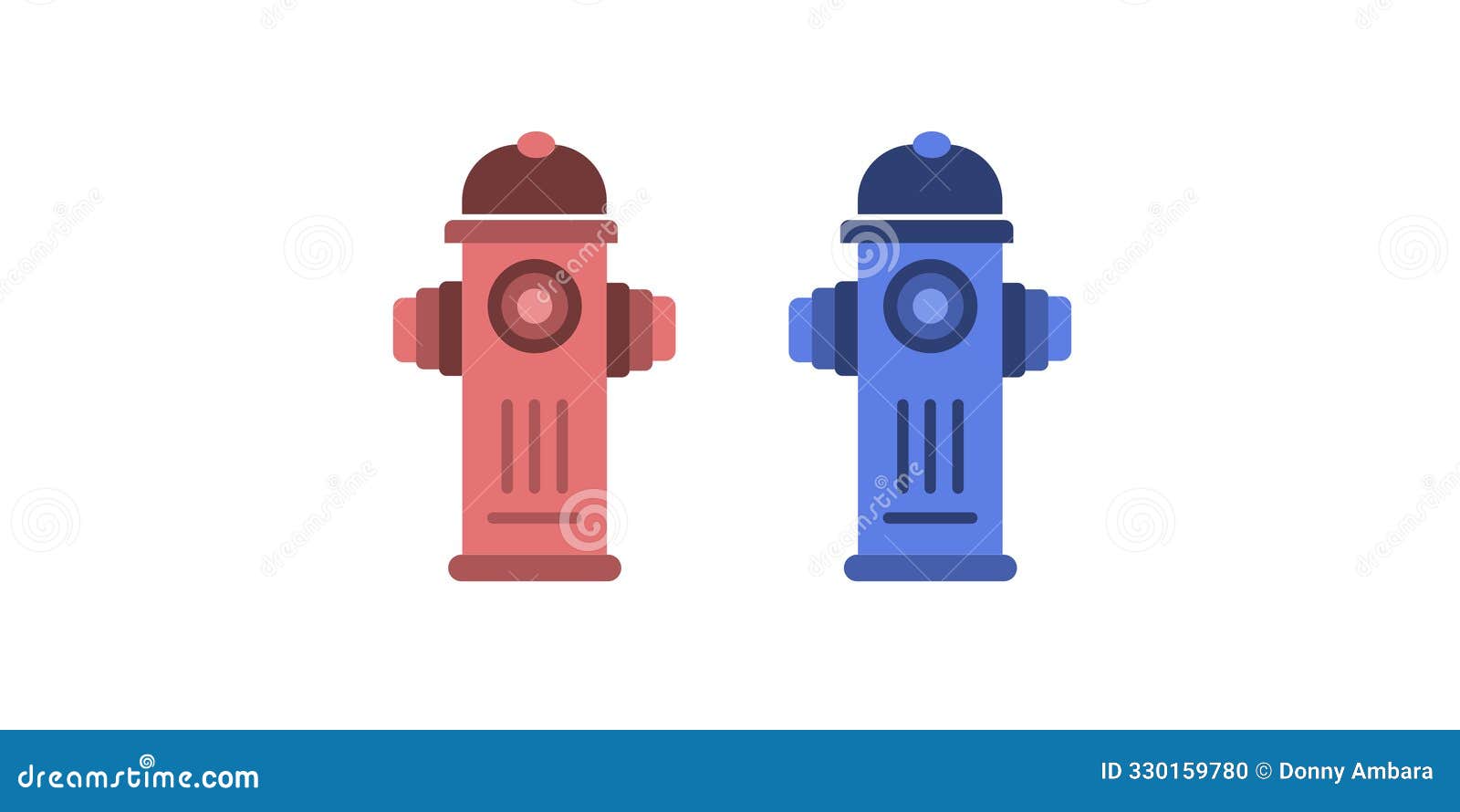 Fire Hydrant Icon. Vector Black Flat Hydrant Icon | CartoonDealer.com ...