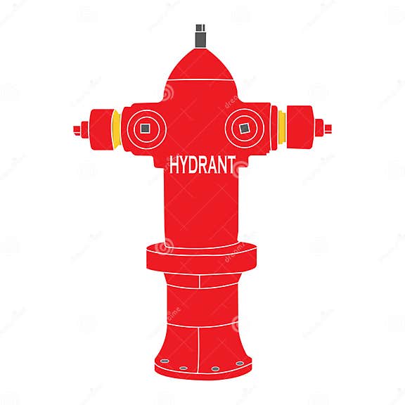 Fire hydrant icon stock vector. Illustration of city - 286259434