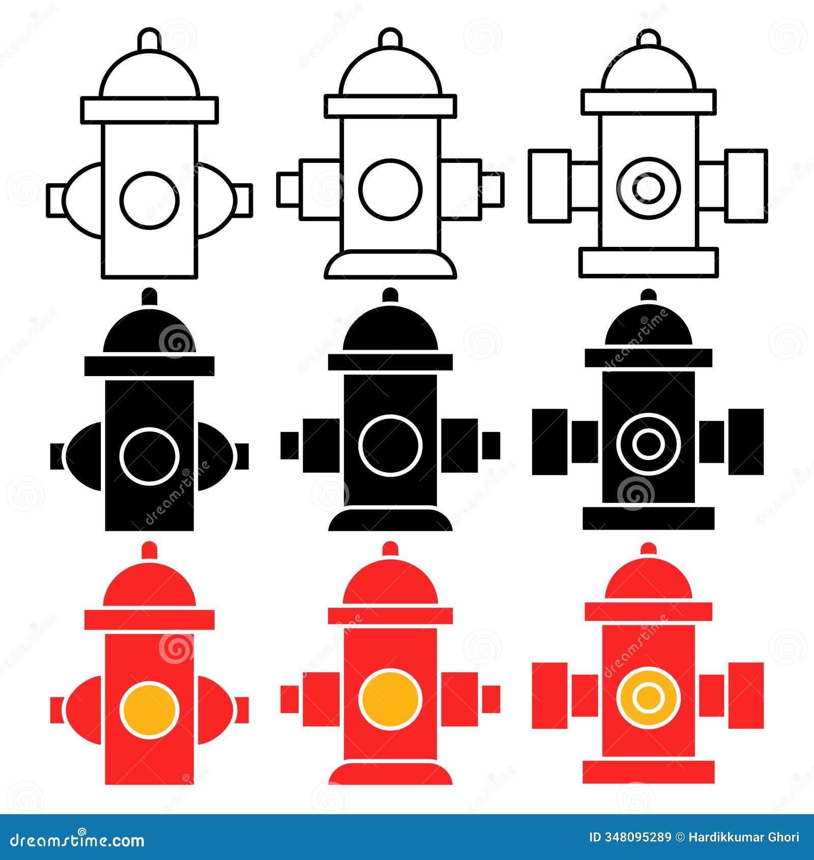 Hydrant Icon Vector Isolated On White Background, Hydrant Sign , Sign ...