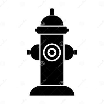 Fire hydrant icon stock vector. Illustration of standpipes - 286259455