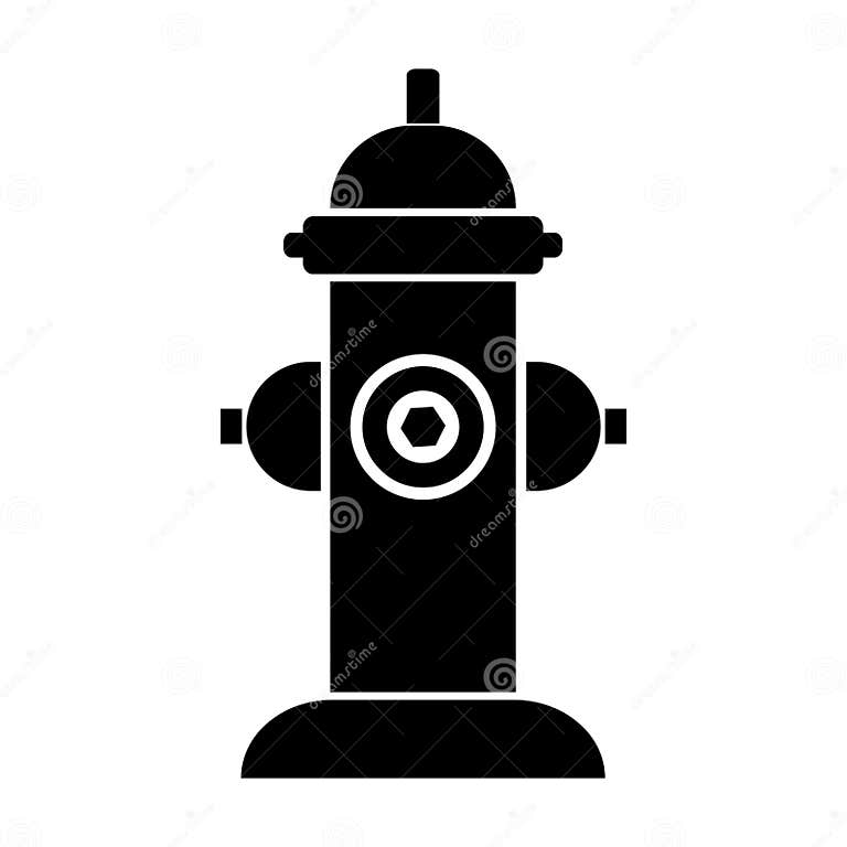 Fire hydrant icon stock vector. Illustration of standpipes - 286259455