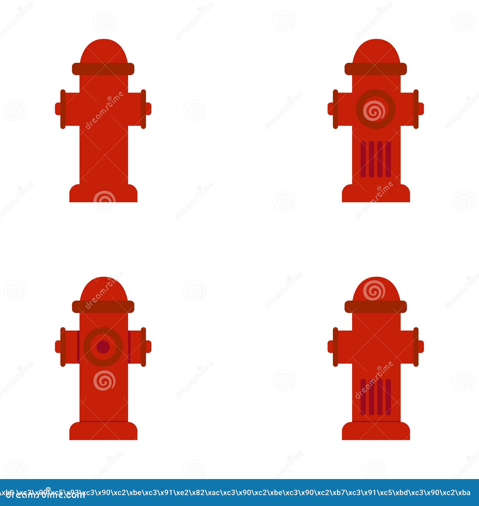 Fire Hydrant Icon, Vector Illustration Stock Vector - Illustration of ...