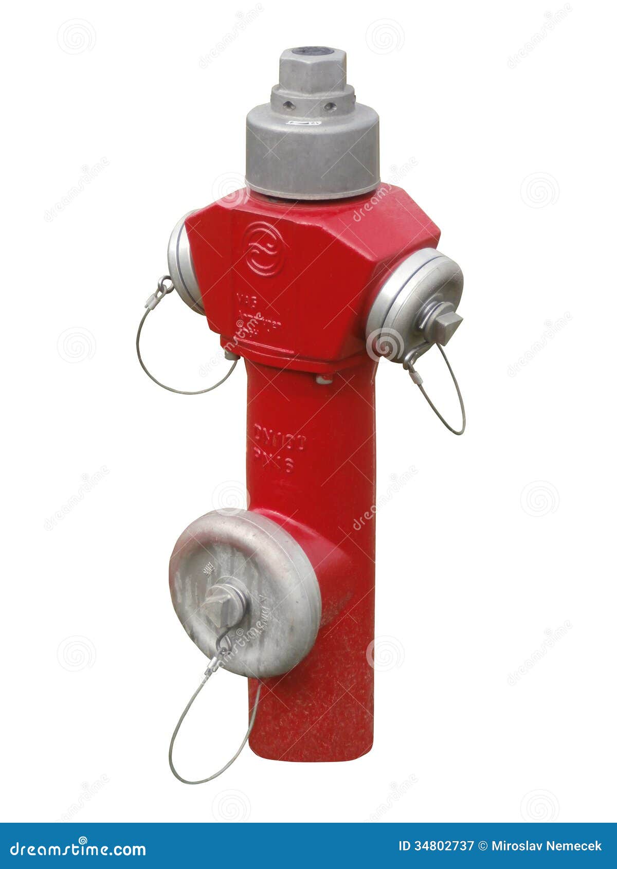 Standpipe With Siamese Connection Device For Fire Hoses Royalty-Free ...
