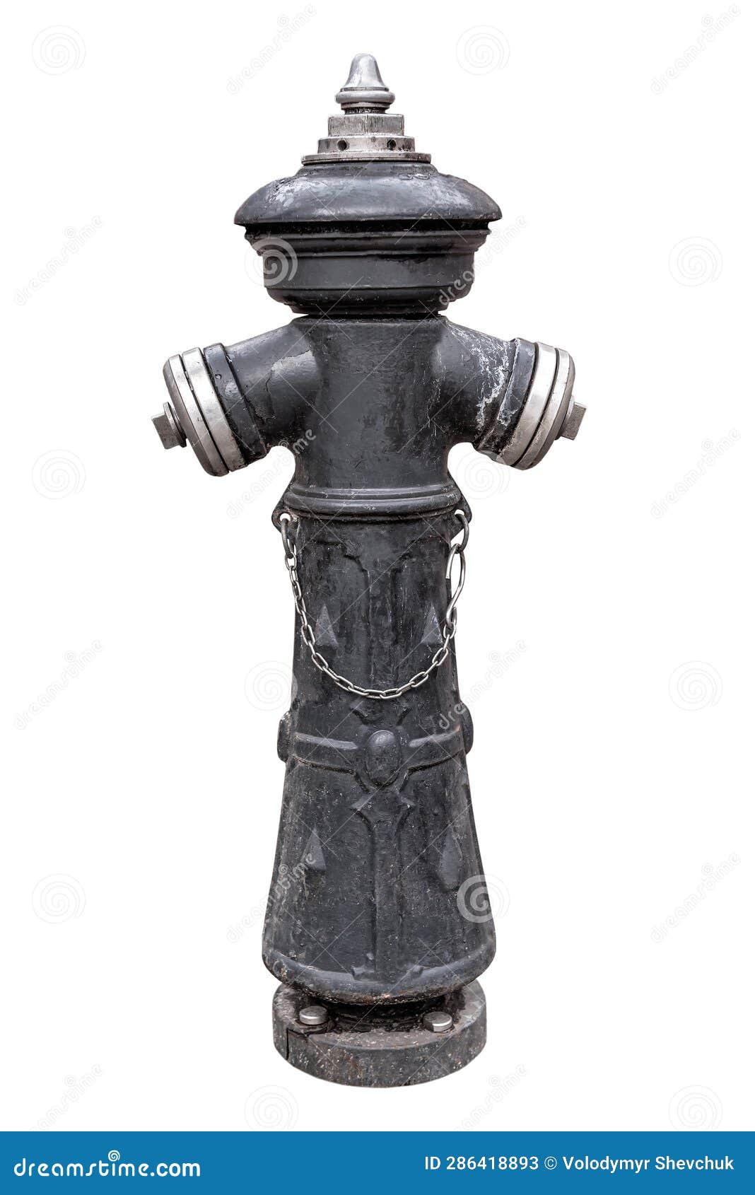 Fire Hydrant Isolated on White Background Stock Image - Image of ...