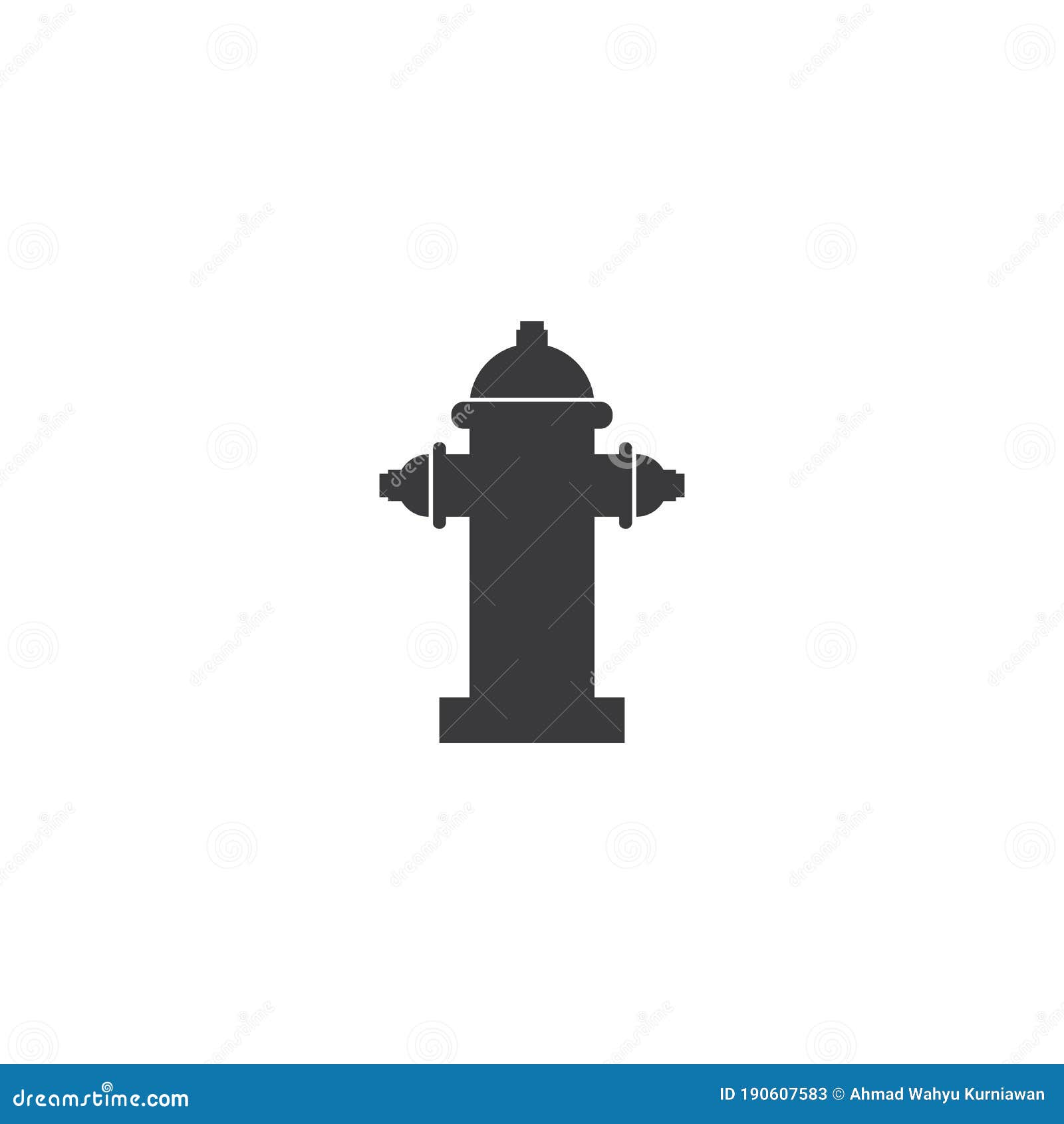 Fire hydrant logo and icon stock vector. Illustration of faucet - 190607583