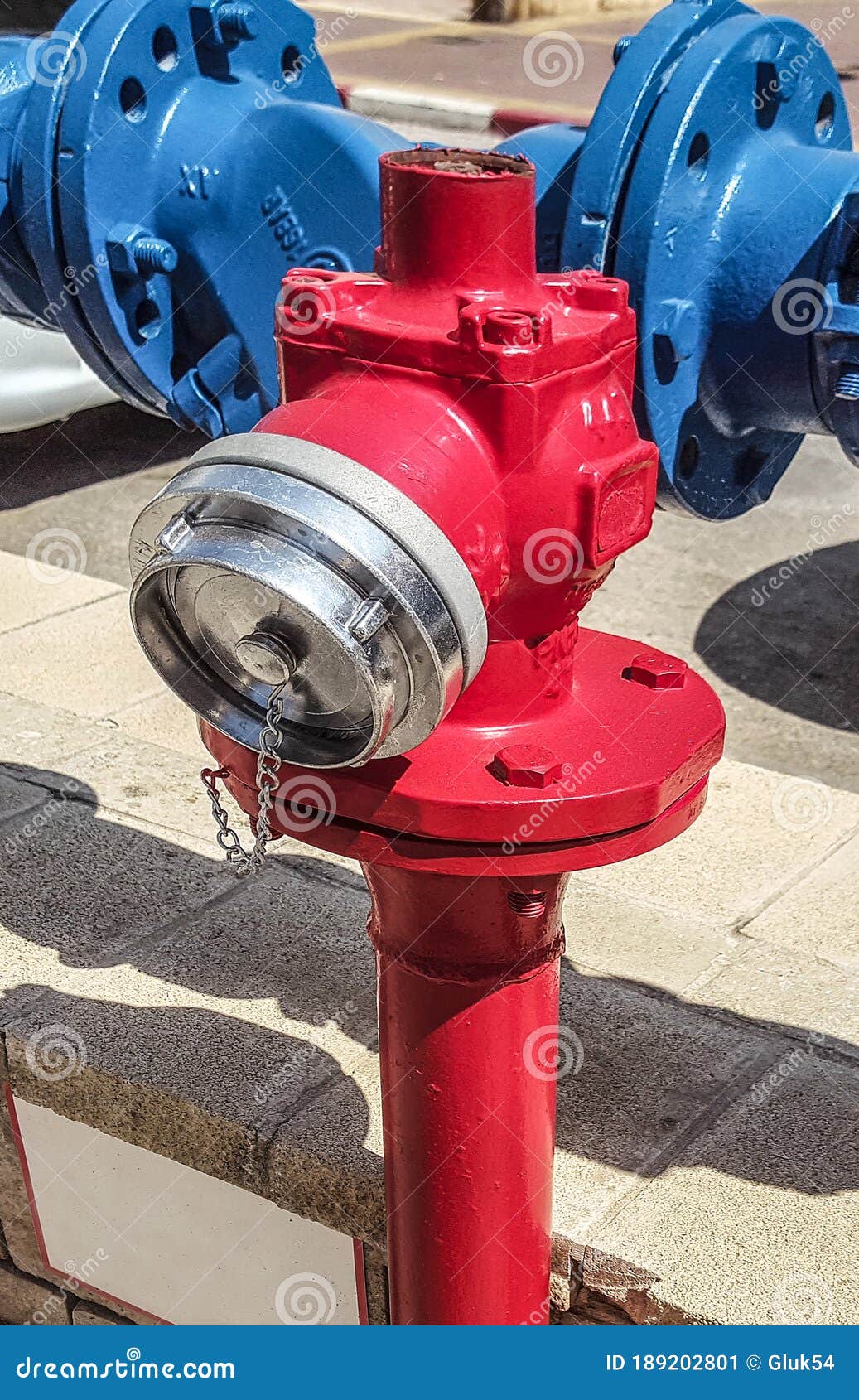 Fire hydrant stock image. Image of pipes, steel, flange - 189202801