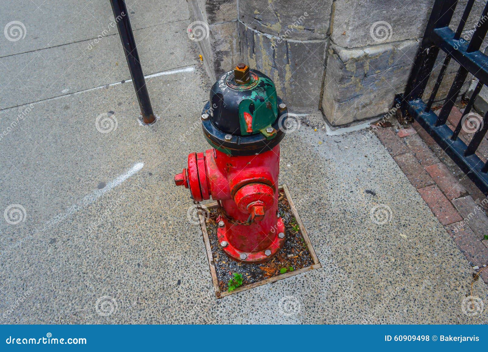 Fire hydrant, Montreal stock photo. Image of canada, hydrant - 60909498