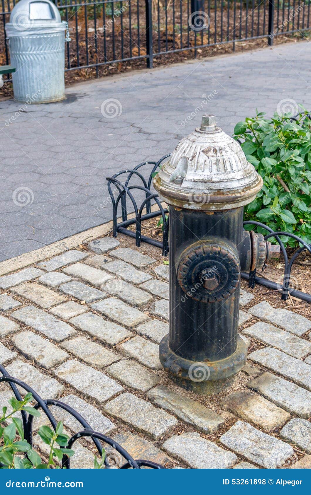 Fire Hydrant in New York City Stock Photo - Image of emergency, bolts ...