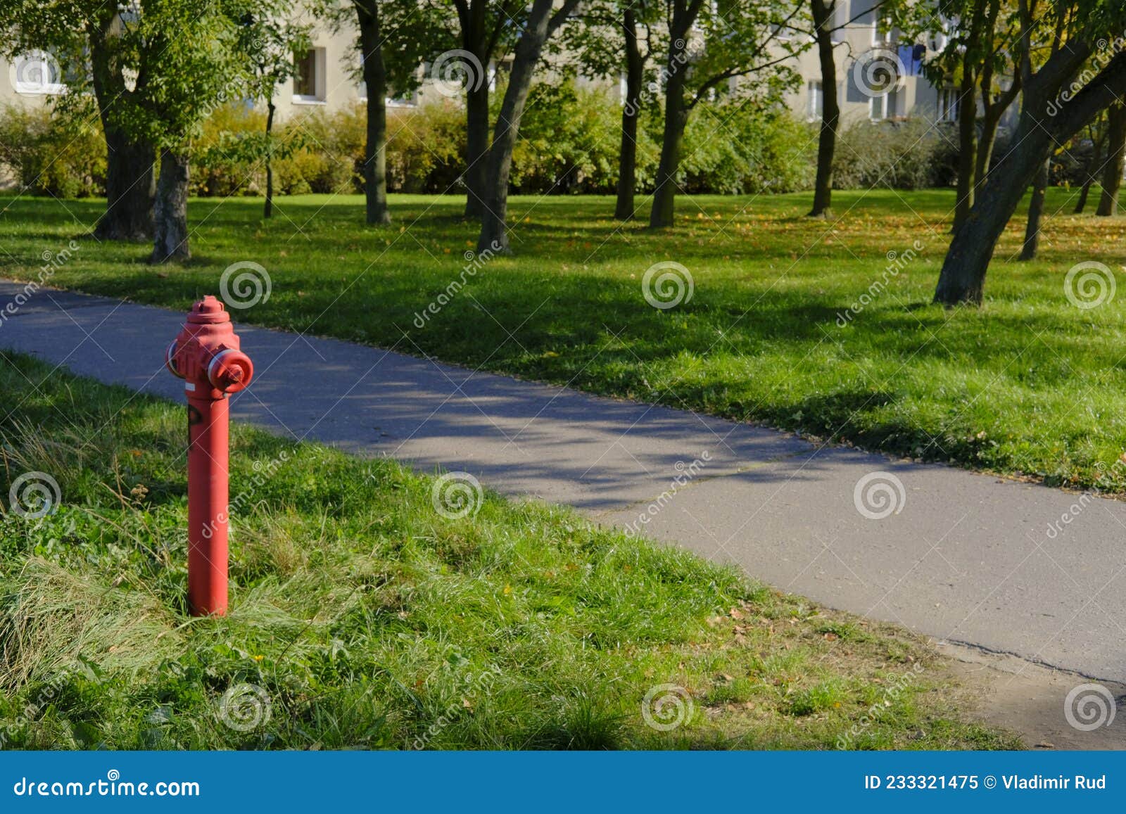 Fire hydrant in the park stock image. Image of outdoor - 233321475
