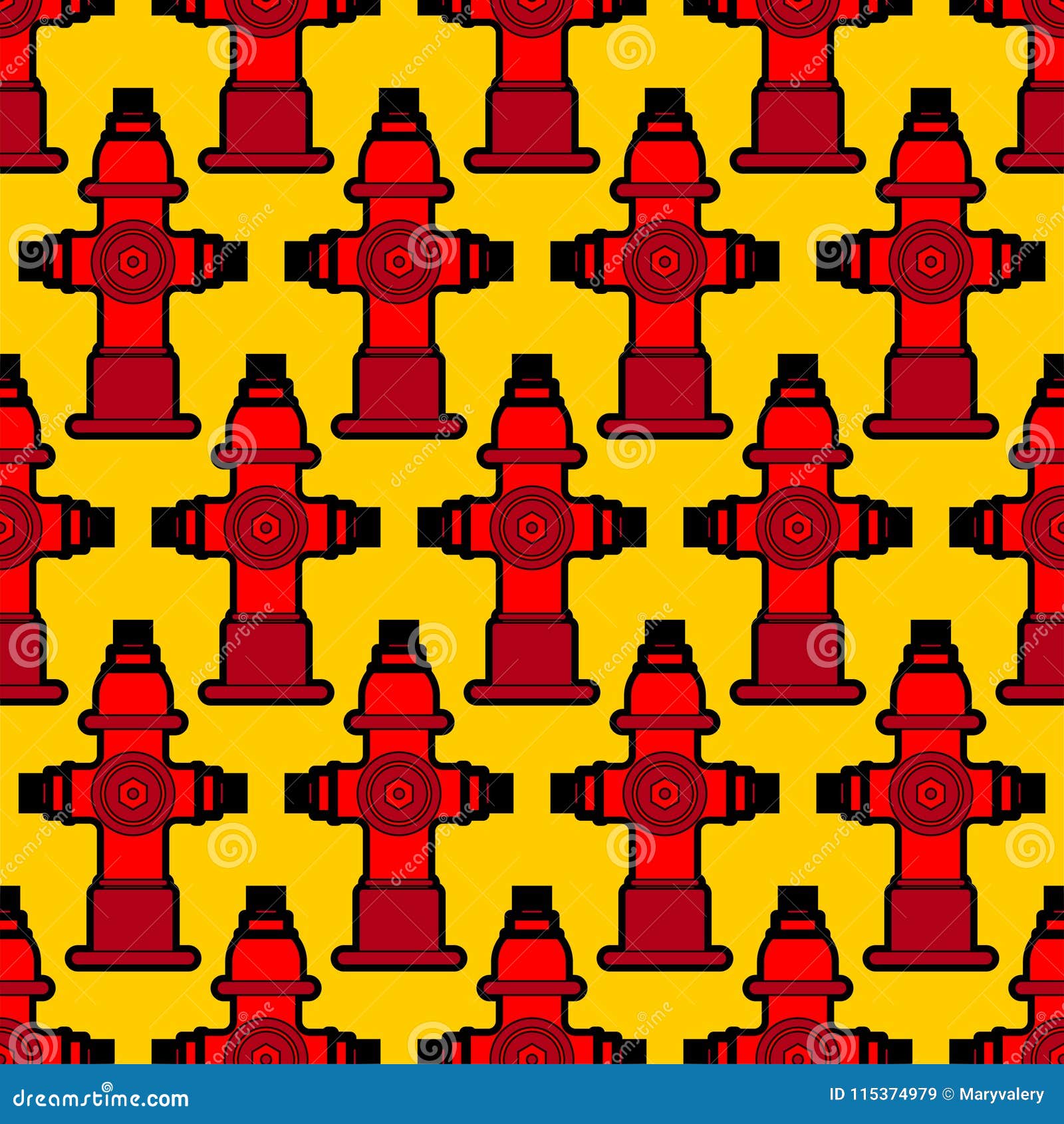 Hydrant Or Fireplug Isolated One Line Drawing Cartoon Vector ...