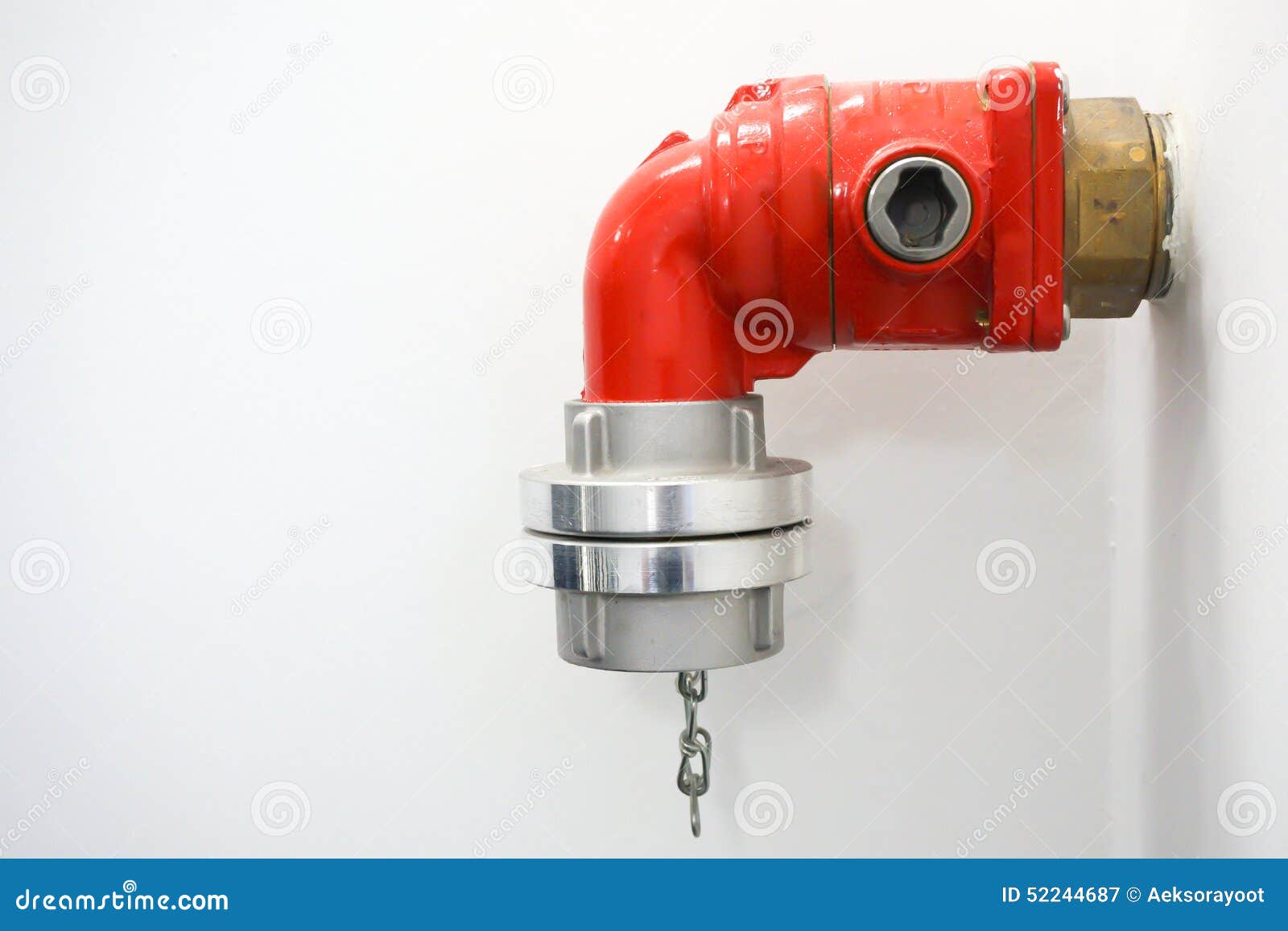 Fire hydrant point stock image. Image of connector, filghting - 52244687