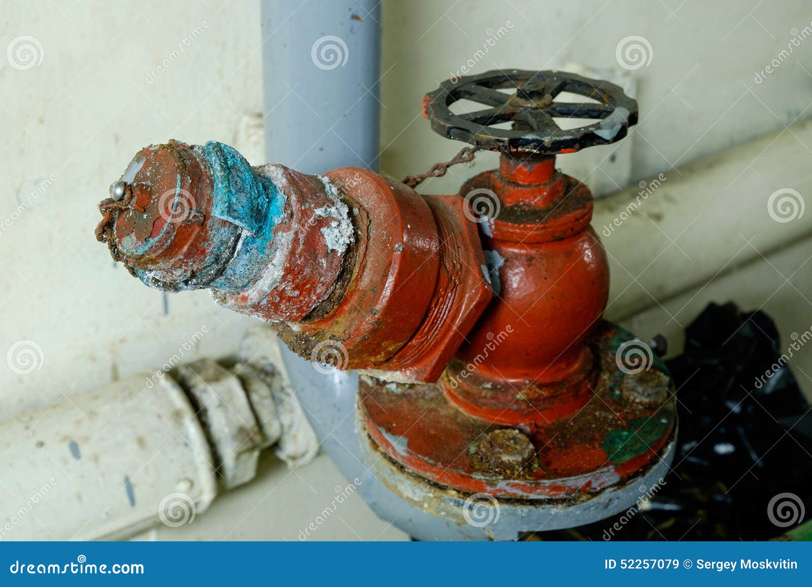 Fire hydrant points side stock image. Image of fuel, equipment - 52257079