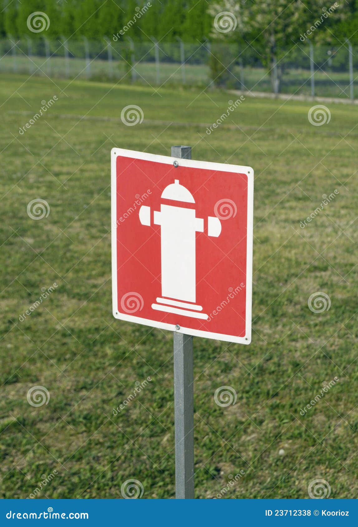 Fire Hydrant Sign stock photo. Image of signboard, pictogram - 23712338