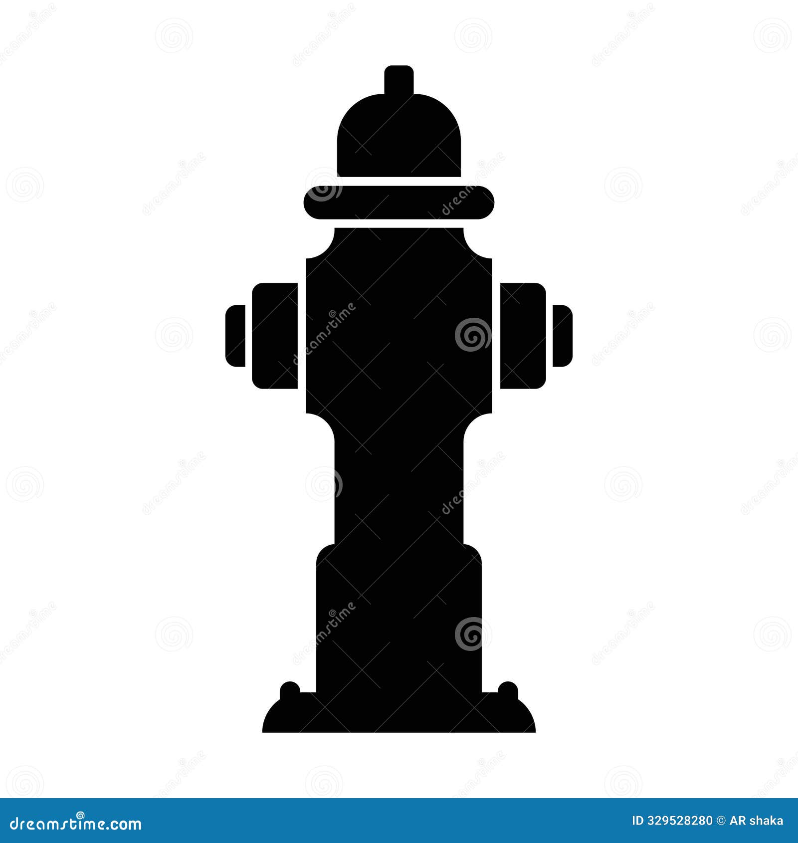 Fire Hydrant Symbol Icon, Logo Vector Illustration Design Template ...