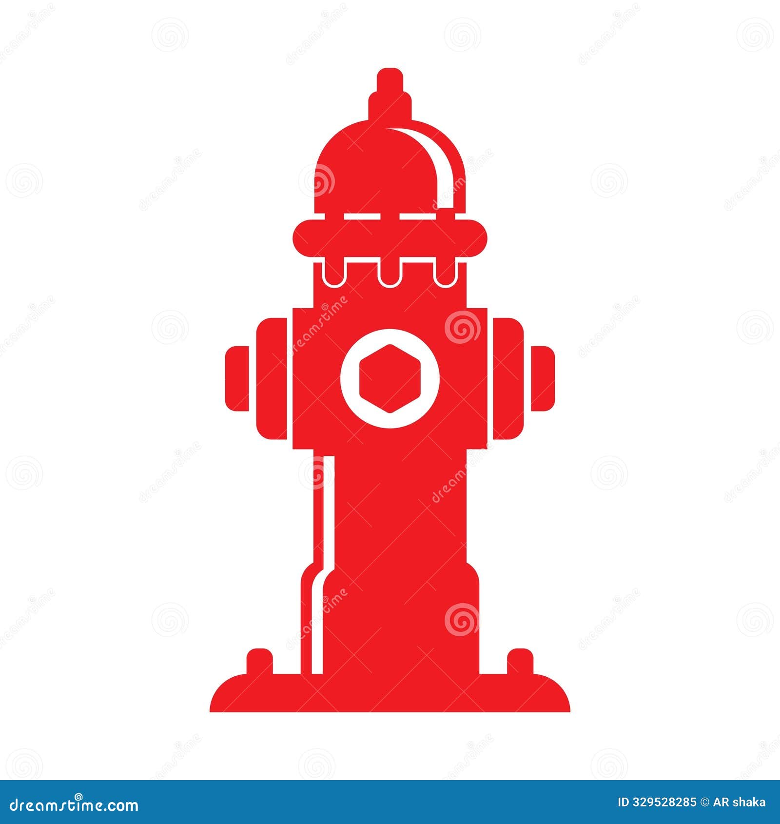 Fire Hydrant Symbol Icon, Logo Vector Illustration Design Template ...