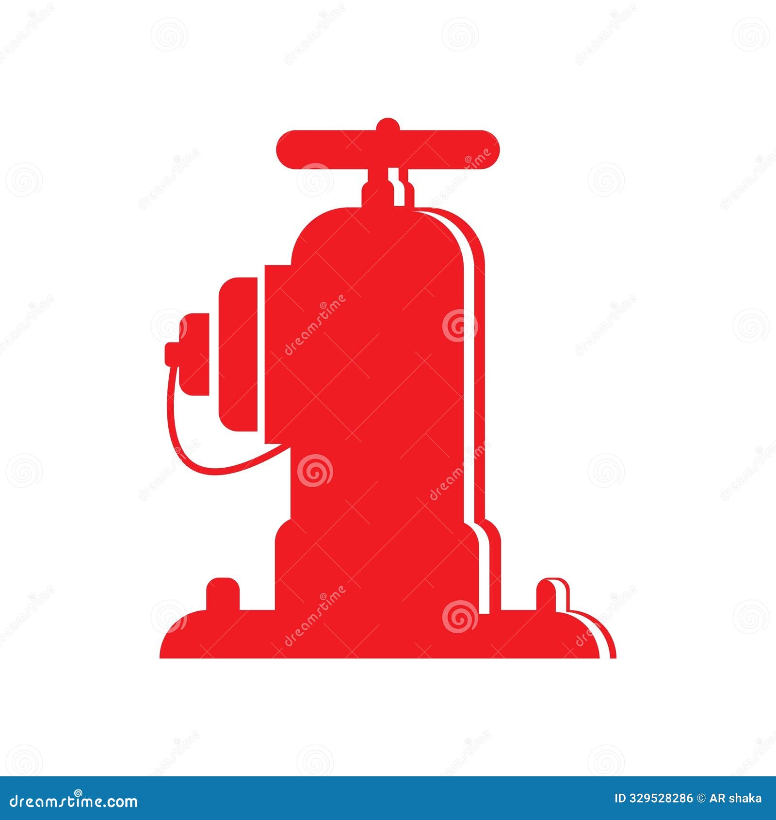Fire Hydrant Symbol Icon, Logo Vector Illustration Design Template ...