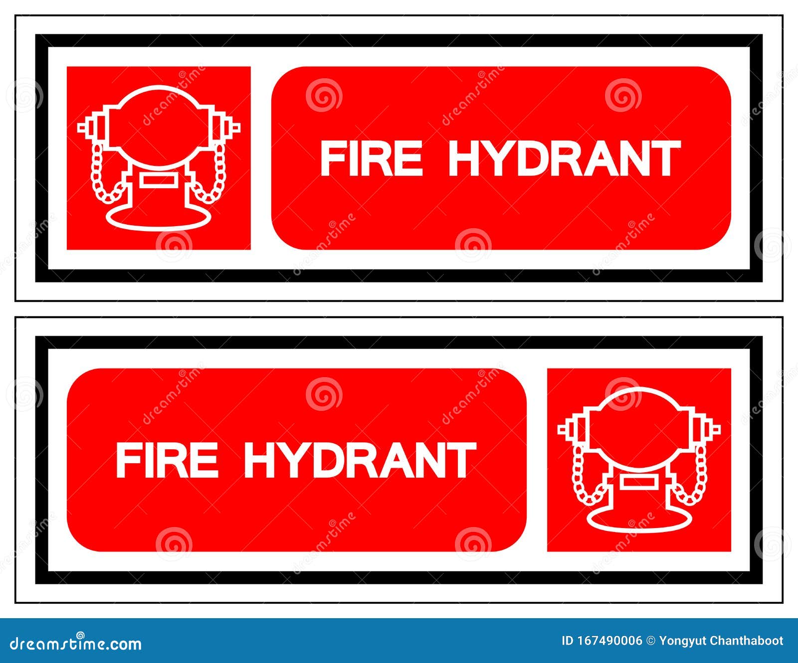Fire Hydrant Symbol Sign, Vector Illustration, Isolate on White ...