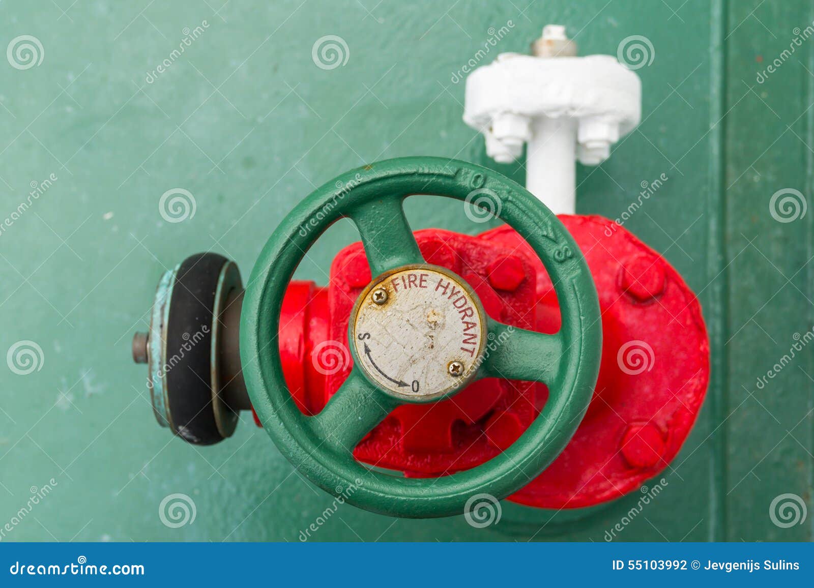 Fire hydrant valve stock photo. Image of close, fire - 55103992