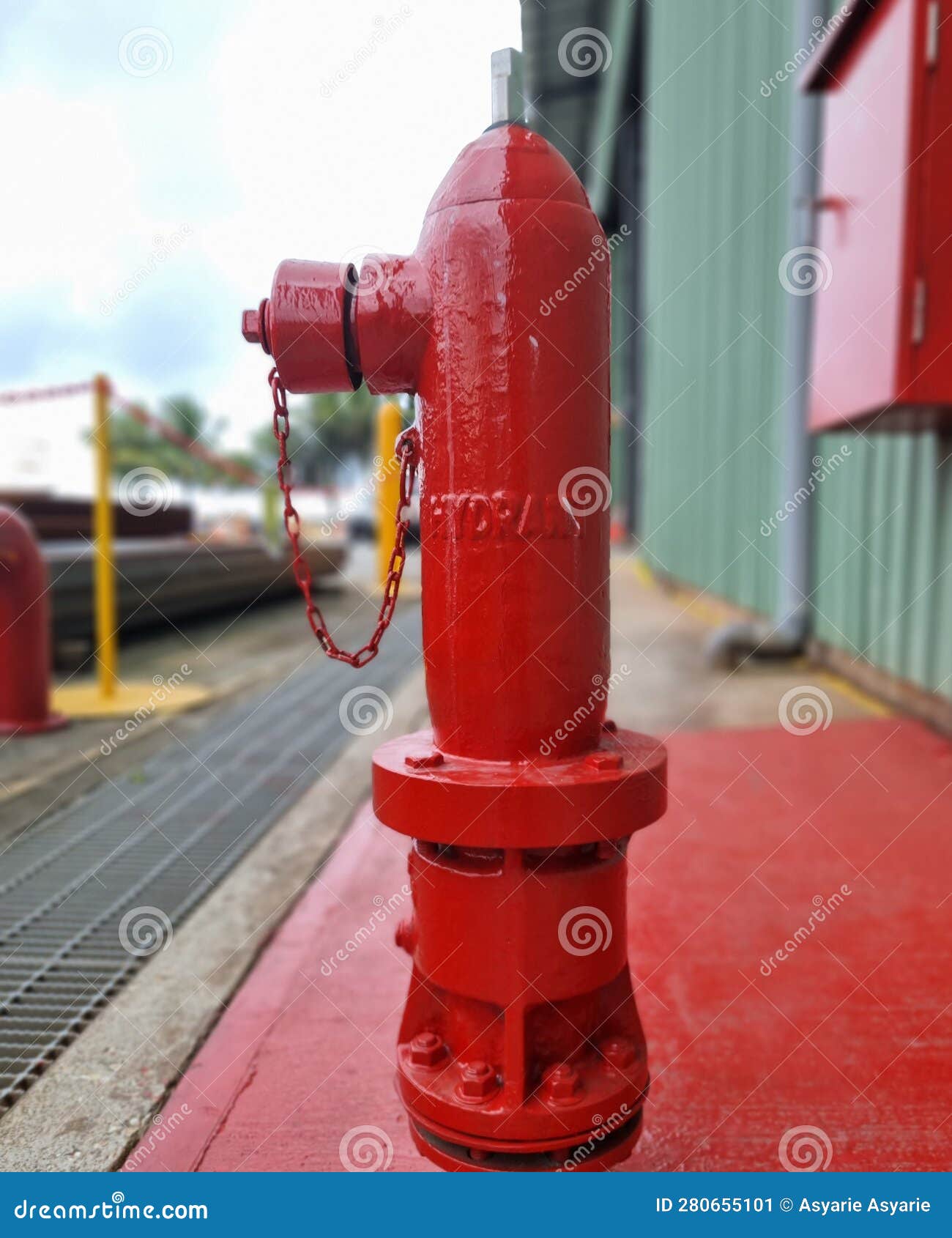 Fire Hydrant Valve Out of Building Stock Image - Image of fire, valve ...