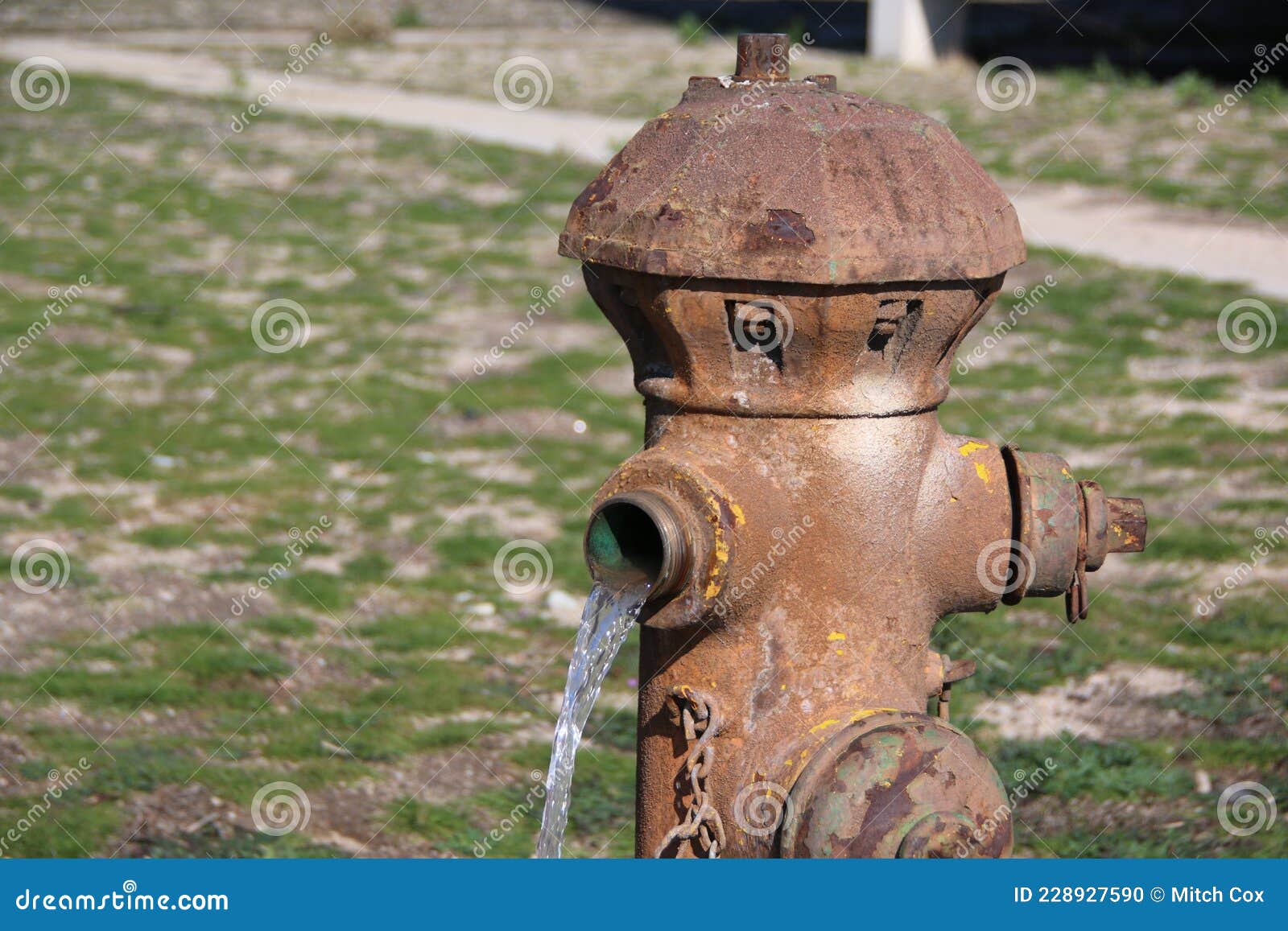 Hydrant With Flowing Water Stock Photo | CartoonDealer.com #114611760