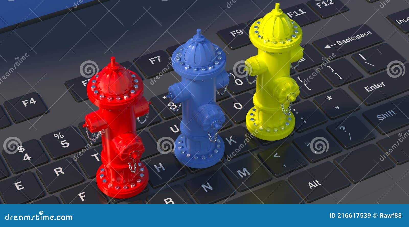 Firefighting System Icon Vector Illustration | CartoonDealer.com #100097798