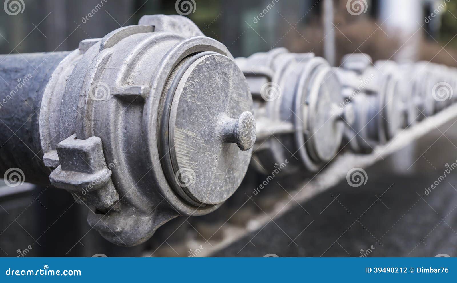 Fire Hydrants At The Hospital. Fire Hydrant Hanging Style Stock ...