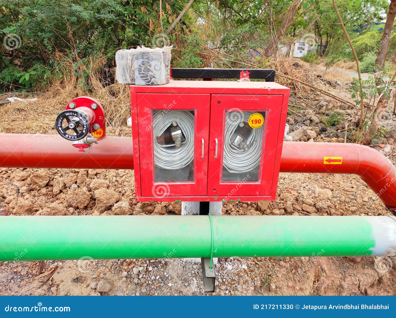 Are Fire Hydrants Pressurized Stock Photo - Image of working, fire ...