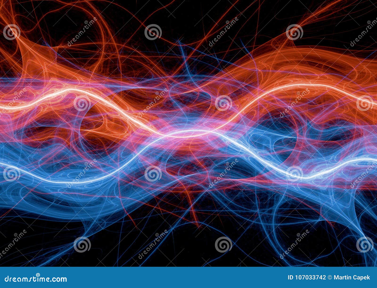 Electrical Discharge. Lightning. EPS 10 Cartoon Vector | CartoonDealer ...