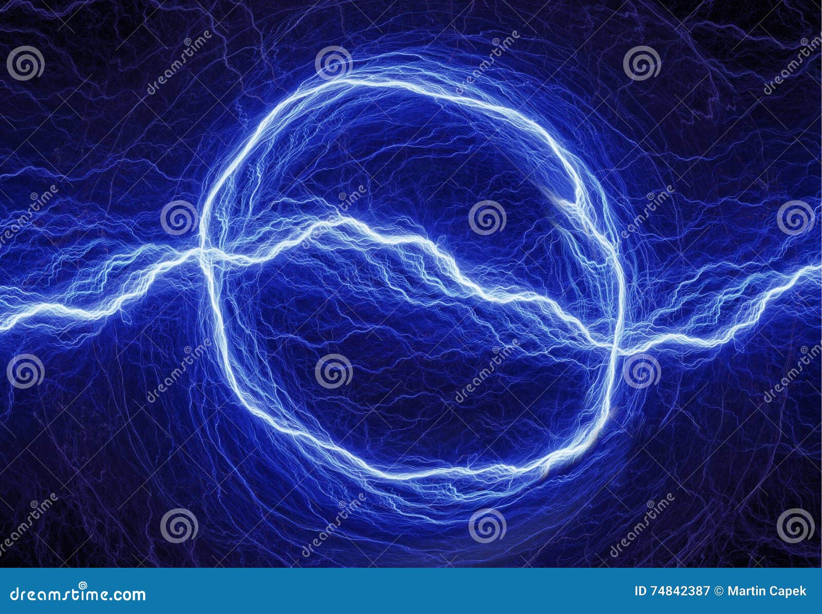 Fire and ice orb stock illustration. Illustration of electric - 74842387
