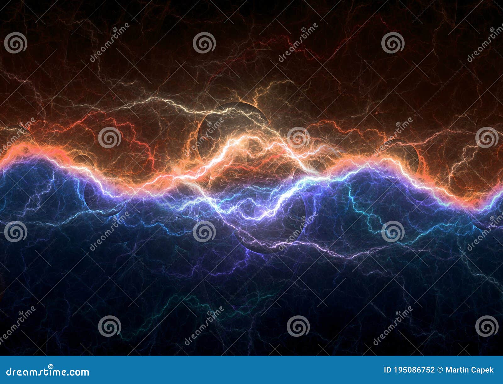 Plasma Lightning Wall