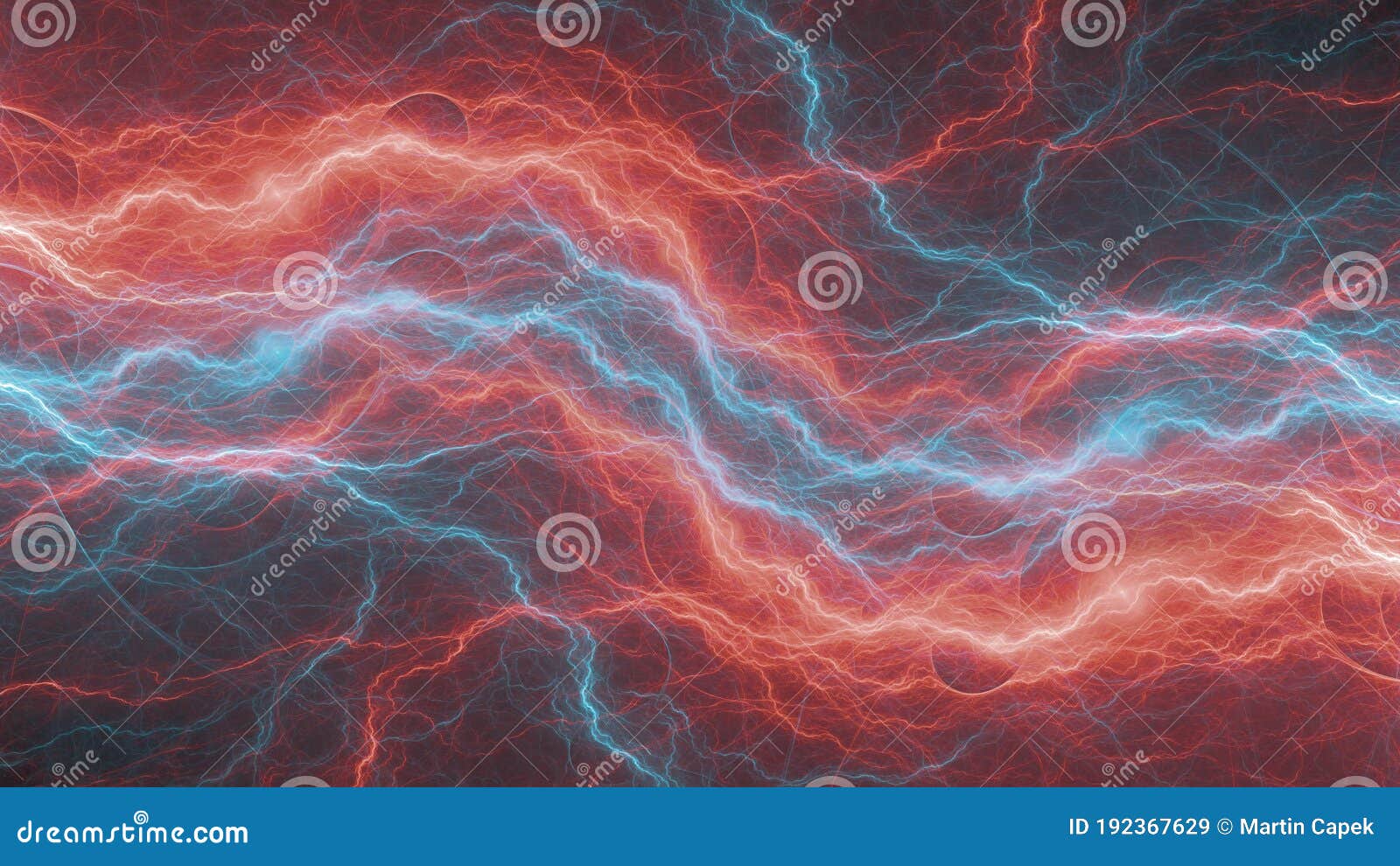 Fire and Ice Plasma Element, Electrical Background Stock Image - Image ...