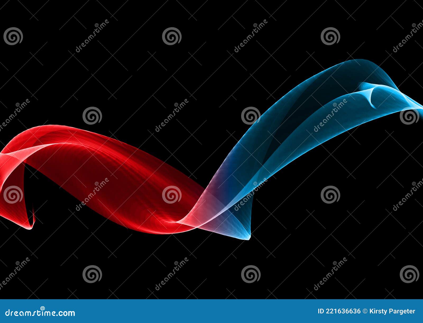 Fire and Ice Themed Flowing Lines Design Stock Vector - Illustration of ...