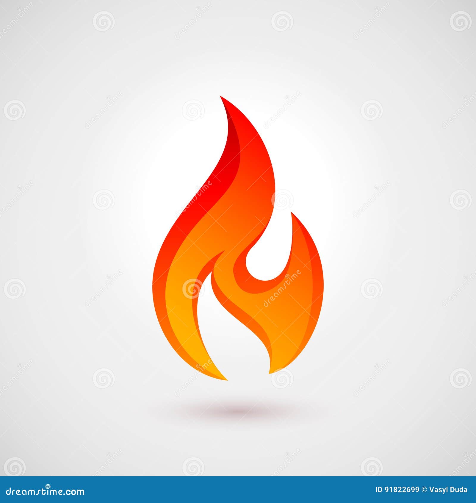 Fire Icon stock illustration. Illustration of concepts - 91822699