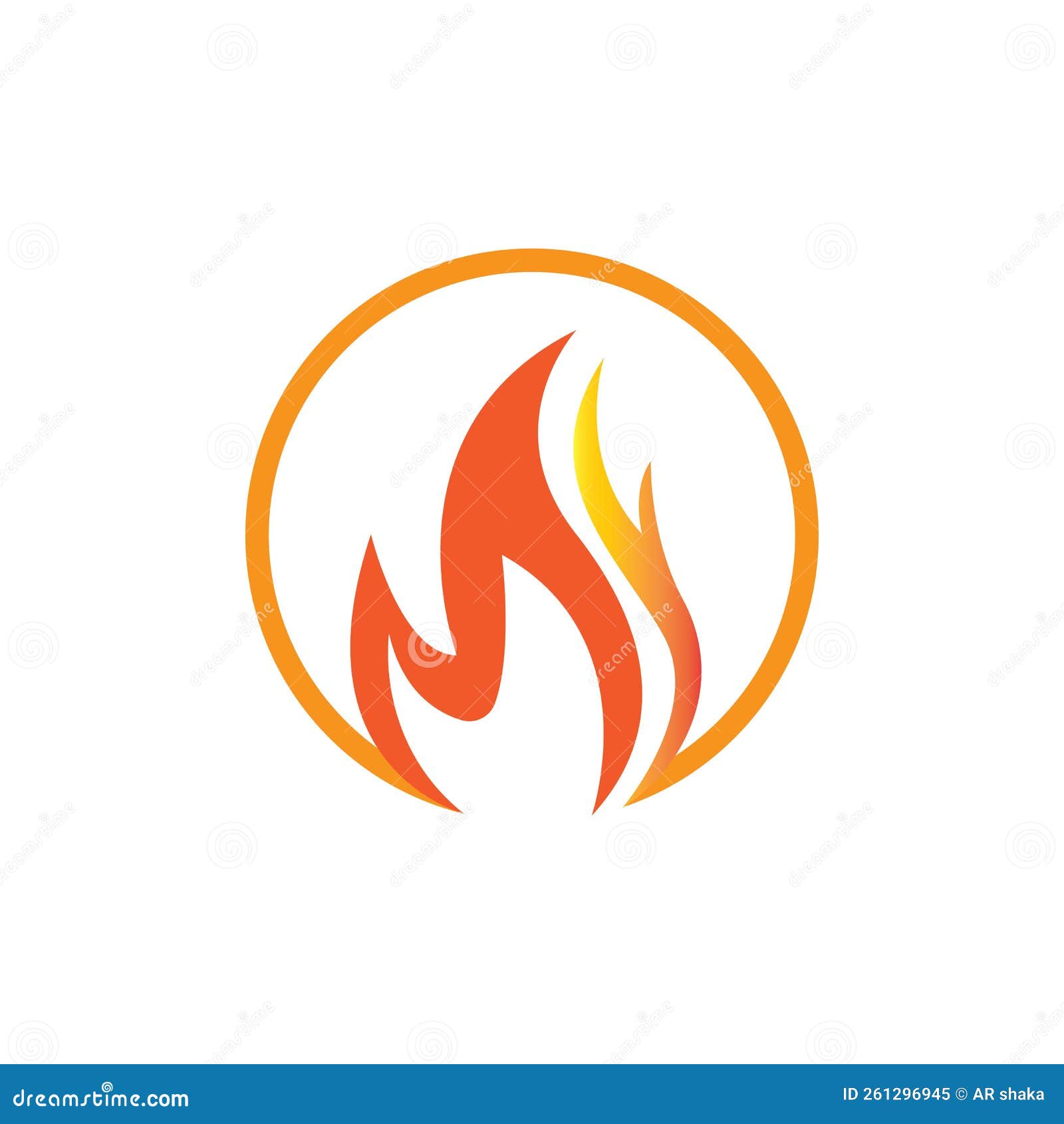 Fire Icon Logo Vector Design Stock Vector - Illustration of service ...