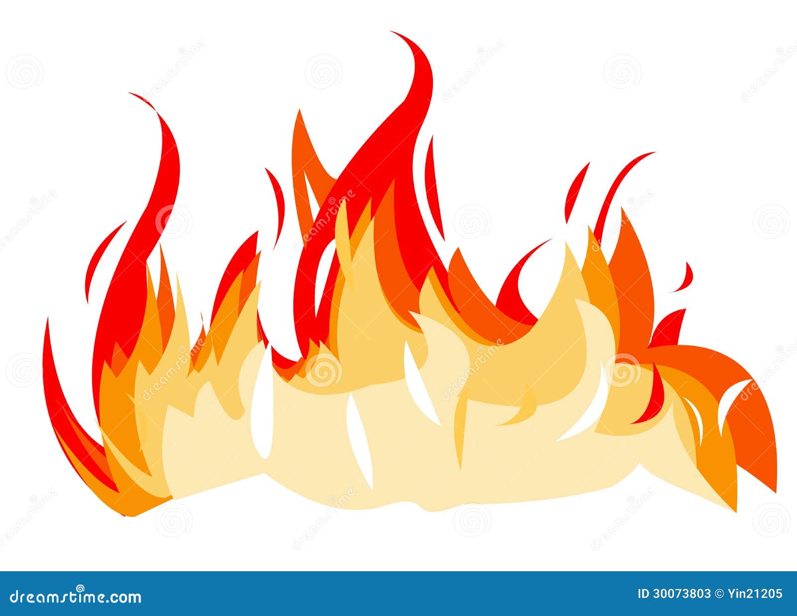 Fire Illustration Stock Photos - Image: 30073803