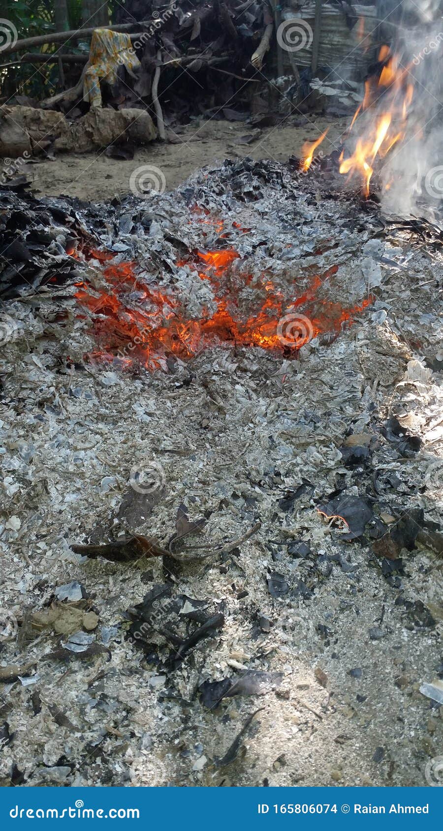 Fire Inside Like a Volcano Boom Stock Photo - Image of fire, inside ...
