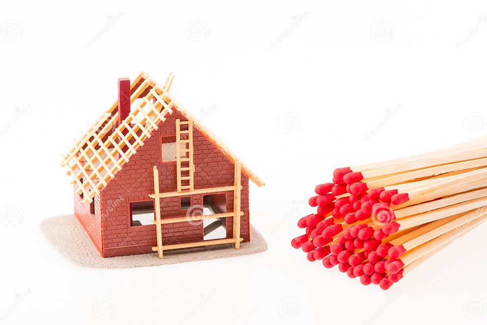 Fire insurance stock image. Image of home, shell, fire - 36321911
