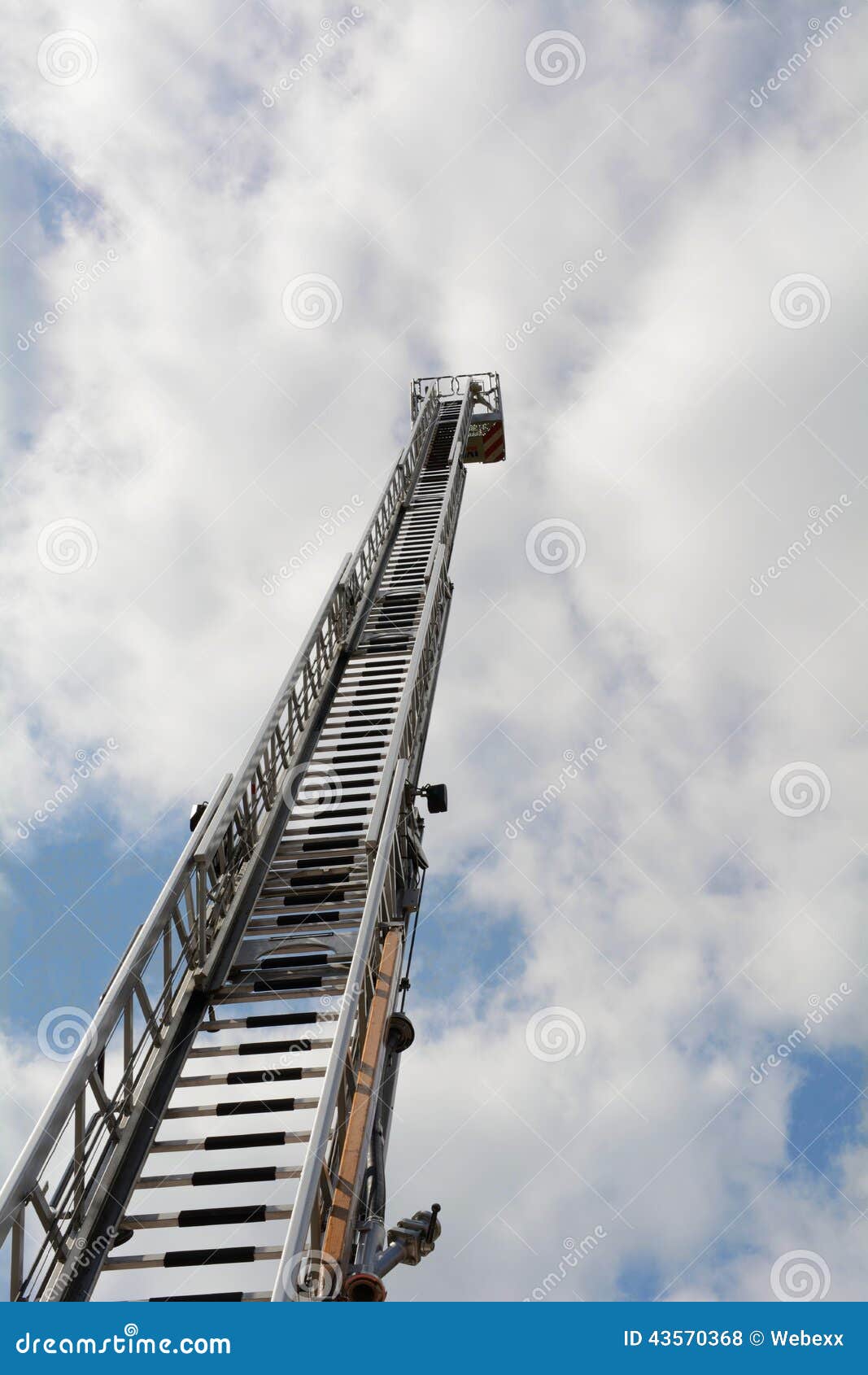 Fire ladder stock photo. Image of extended, presentation - 43570368