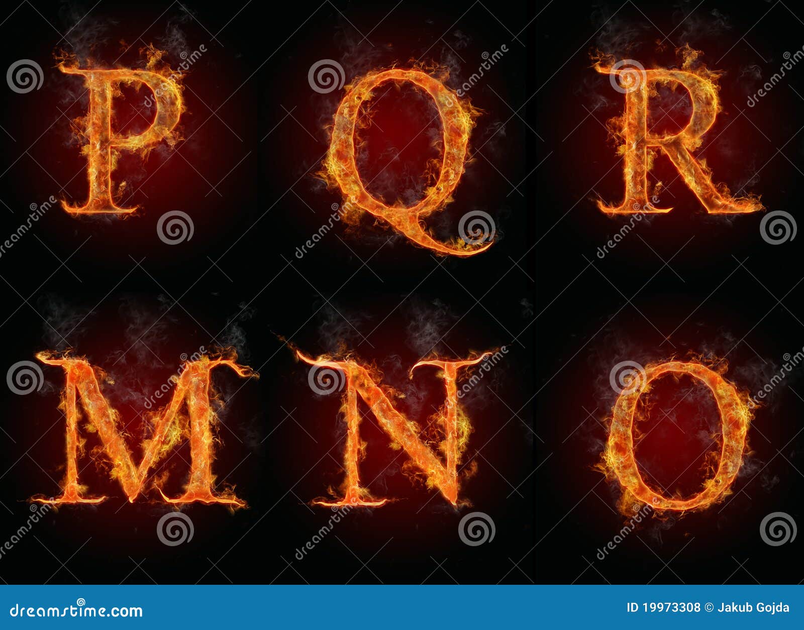 Fire letters stock illustration. Illustration of letter - 19973308