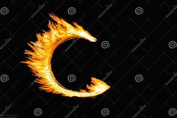 Fire letters stock photo. Image of alphabet, firestick - 92857312