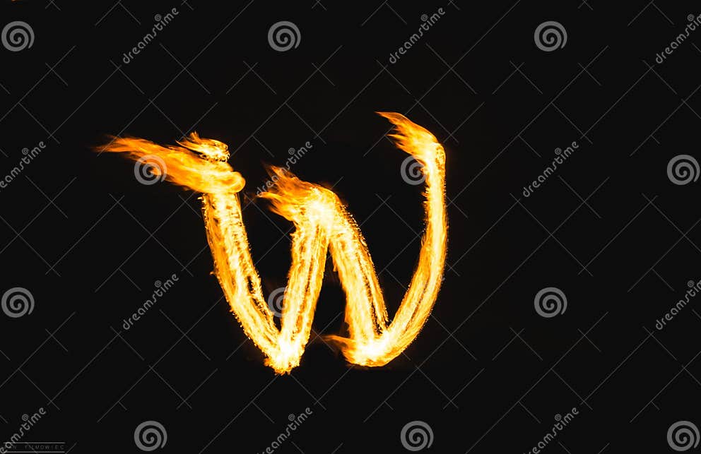 Fire letters stock image. Image of firedancing, burning - 92857433