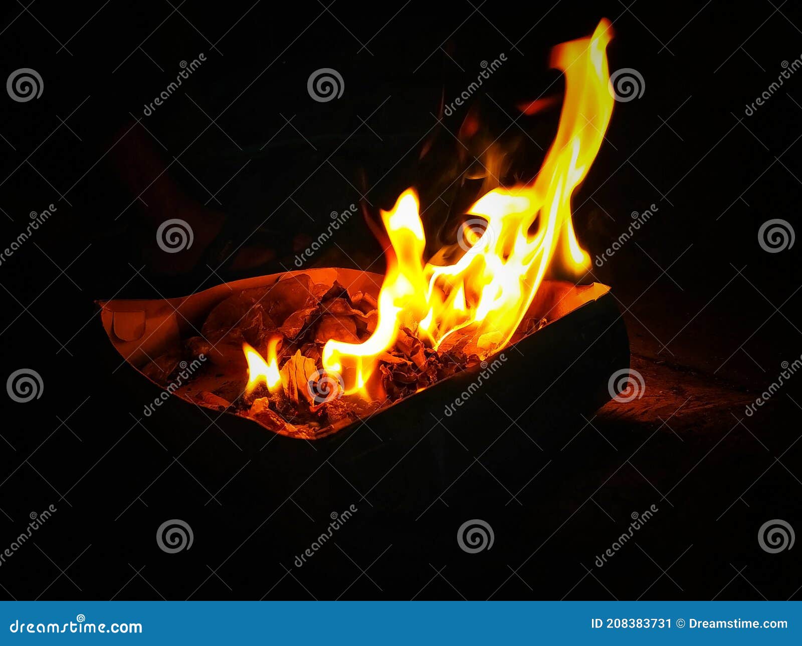 Fire of Life stock image. Image of quail, candle, font - 208383731