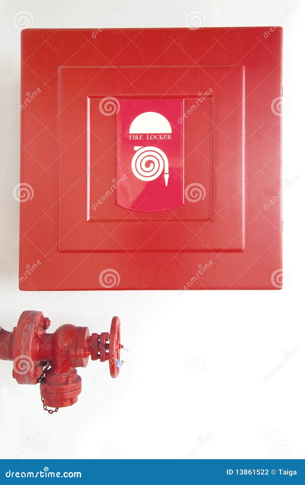Fire locker stock photo. Image of protection, metal, flame - 13861522