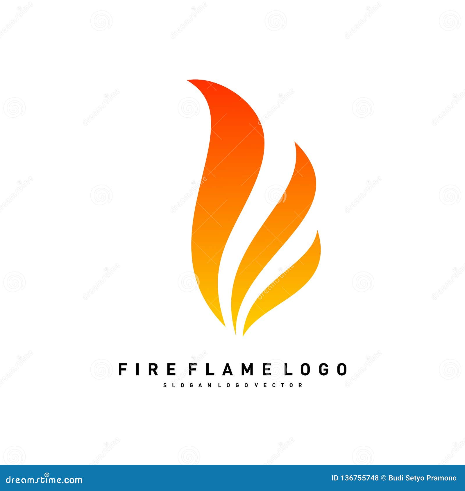 Fire Logo Concept Vector. Fire Leaf Logo Template Vector Stock Vector ...