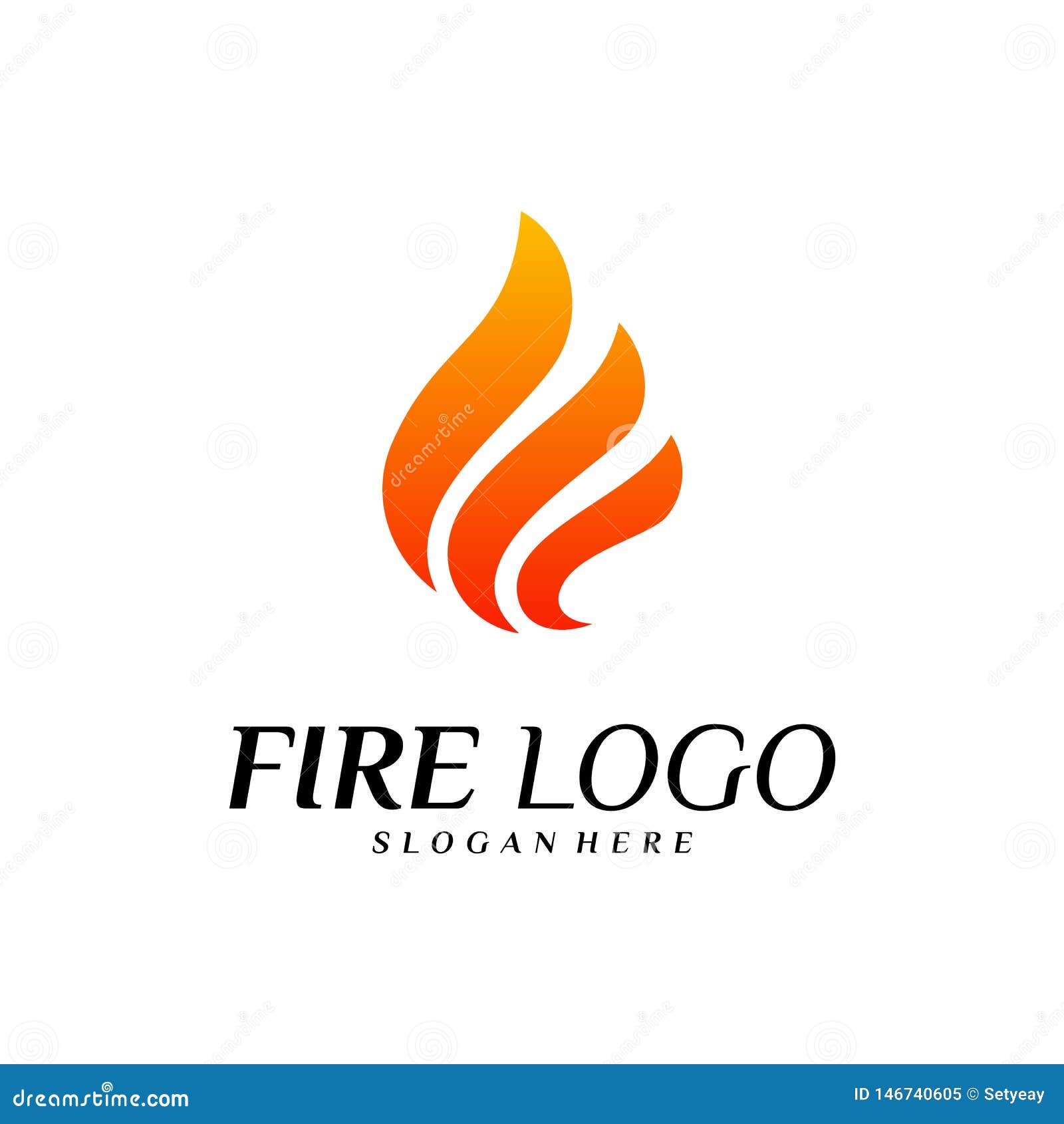 Fire Logo Design Concepts. Flame Logo Template Vector Stock Vector - Illustration of concept ...