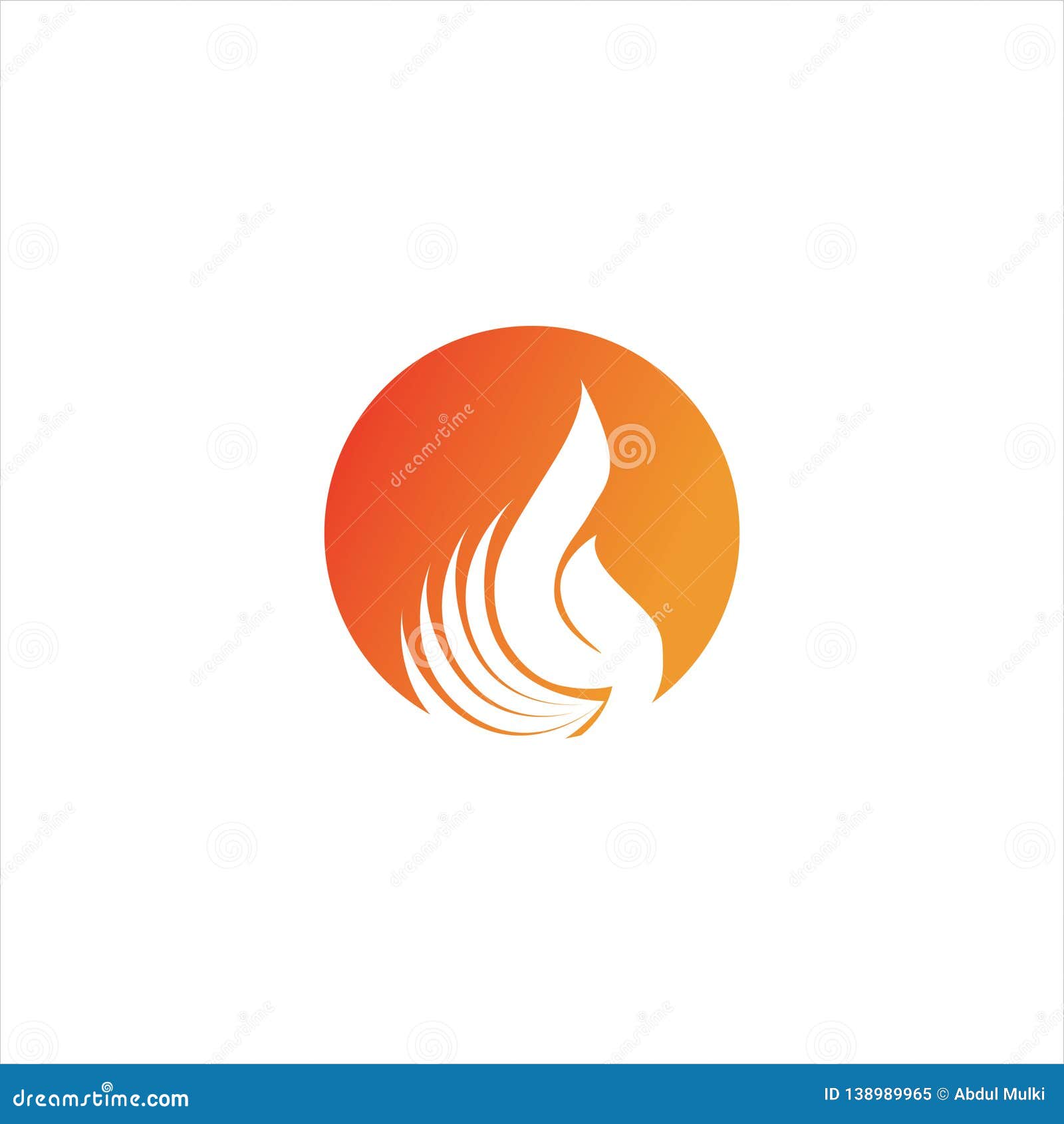 Fire Logo Design stock vector. Illustration of modern - 138989965