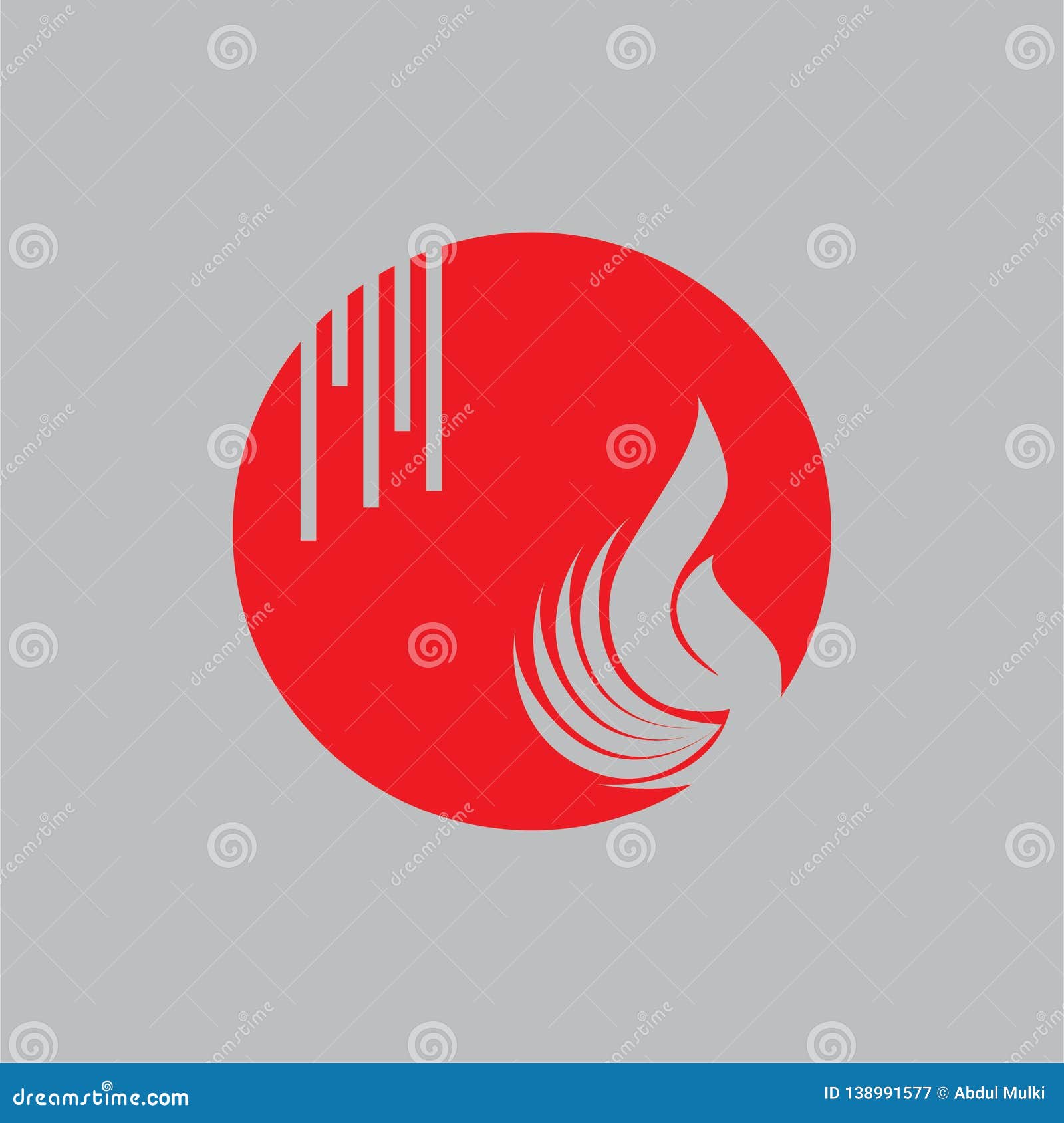 Fire Logo Design stock vector. Illustration of business - 138991577