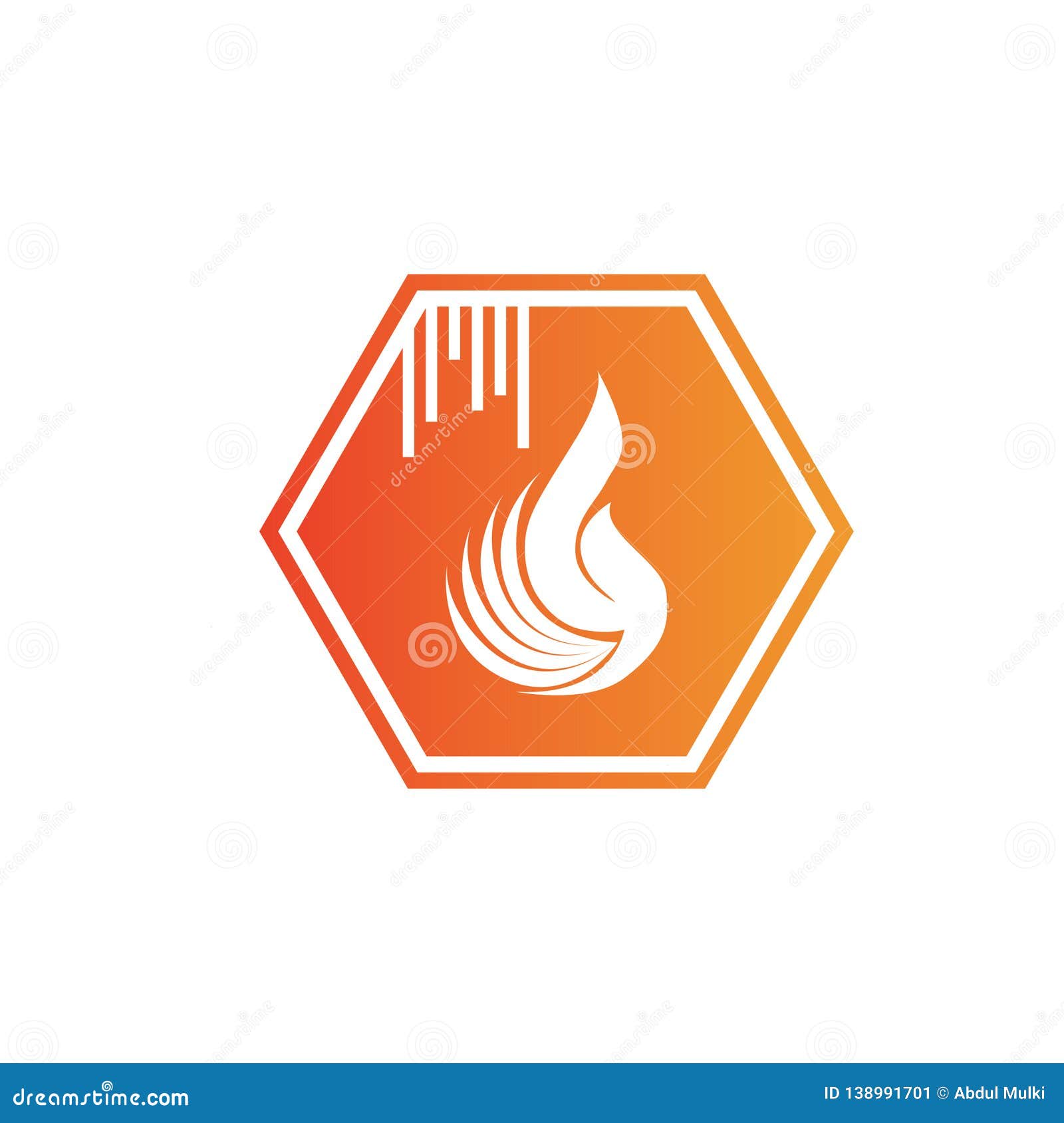 Fire Logo Design stock vector. Illustration of blaze - 138991701