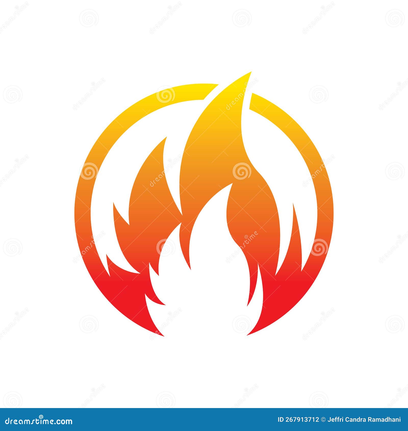 Fire Logo Design Illustration and Fire Symbol Stock Vector ...