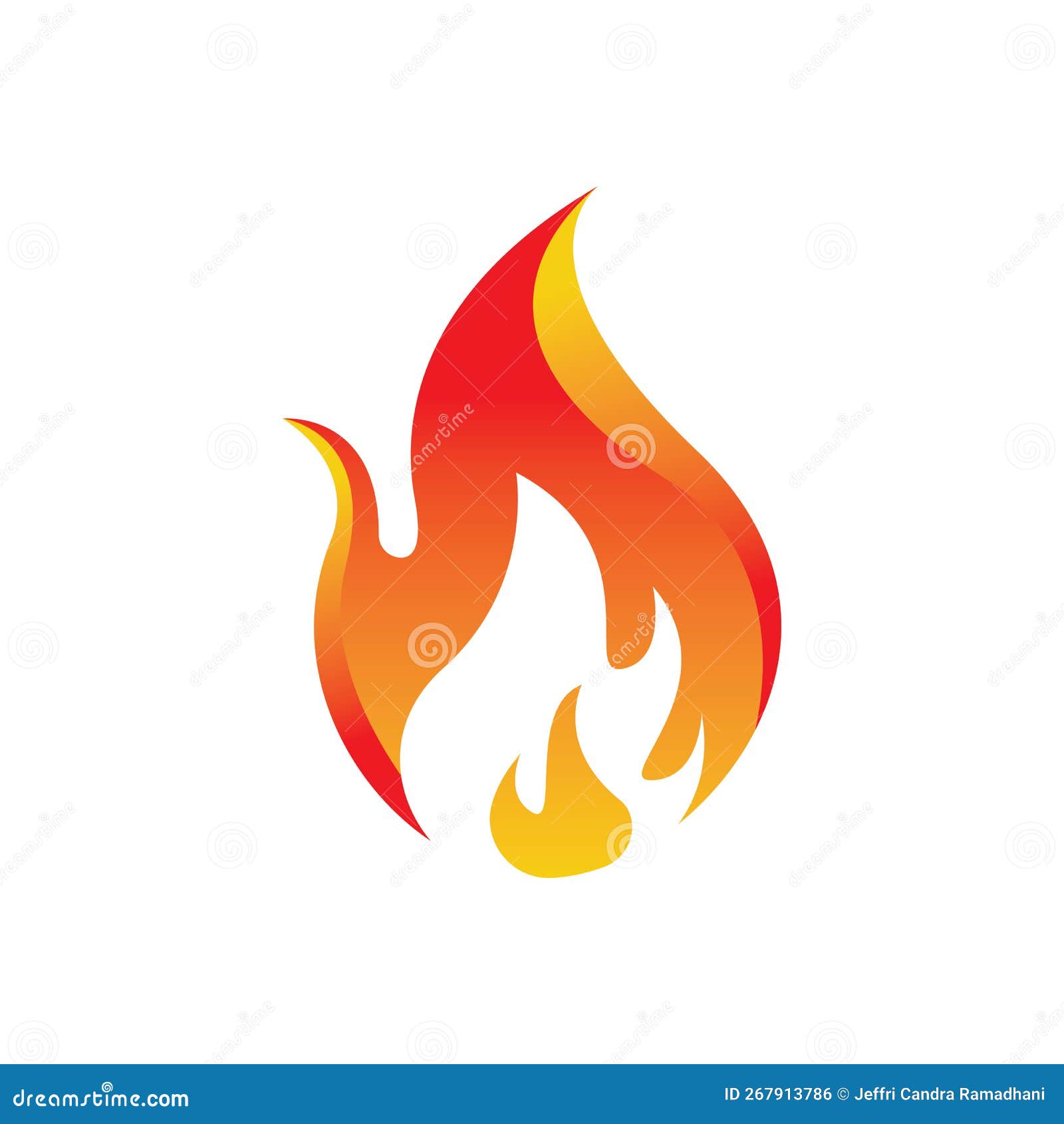 Fire Logo Design Illustration and Fire Symbol Stock Vector ...